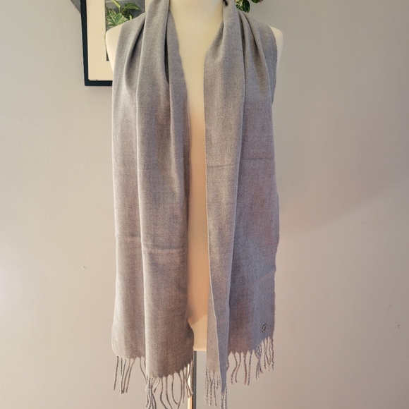 Calvin Klein | Accessories | Calvin Klein Long Fringe Scarf | Poshmark